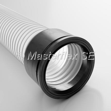 Combiflex PU Cone Flange permanently installed - Ovumtechnologies